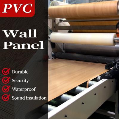 Cina pannelli decorativi dell'isolamento della parete interna del PVC di legno di bambù 8mm del carbone di 5mm in vendita