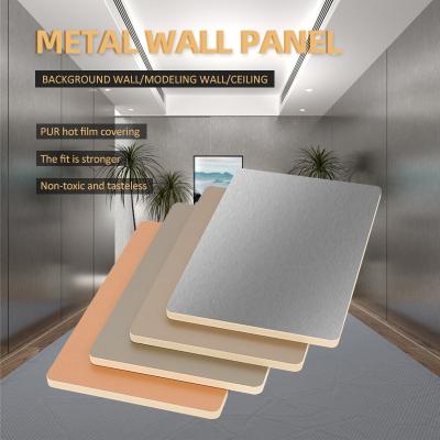 China Fireproof Moisture Proof Metal Bamboo Charcoal Fiber Boards for sale