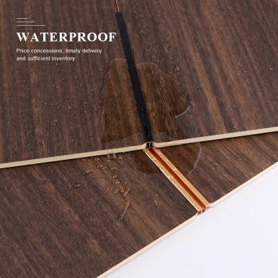 Cina Prova di legno della muffa dei pannelli di parete del grano di Crystal Bamboo Charcoal Wood Veneer del carbonio in vendita