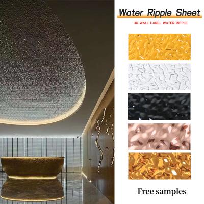 Cina Prova di Crystal Water Ripple Panel Moisture del carbonio ISO9001 in vendita