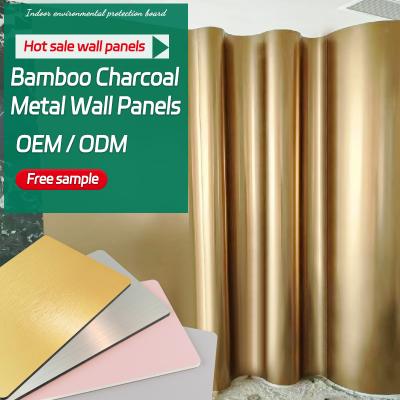 Cina Le vendite dirette della fabbrica accendono l'impiallacciatura di bambù di legno del carbone del metallo impermeabile di lusso in vendita