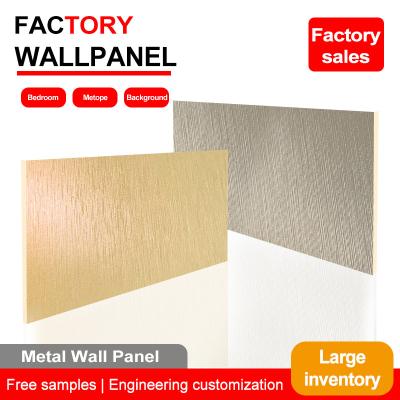 Cina PVC Decoration Bamboo Charcoal Wood Metal Wall Board High Density Interior Wall Panels in vendita