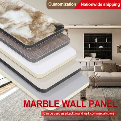 Cina Panelli di marmo di bambù di legno di carbone di legno di veneer Panelli di marmo per pareti decorative interne in vendita
