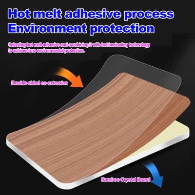 Cina PUR Colla di bambù Carbone di legno Veneer 5 / 8mm PET Bambù Carbone di legno in vendita