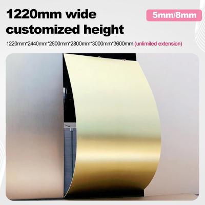 Cina Dimensione personalizzata Tavola da parete in bambù carbone interno Decorazione della parete in vendita