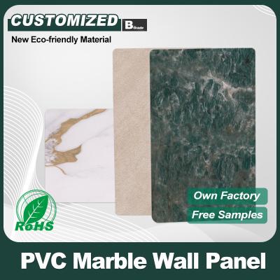 Cina Carta di marmo personalizzata Bambù Carbone di legno Veneer per la decorazione degli interni Tavola PVC impermeabile in vendita