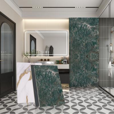 Cina Carta di marmo personalizzata Bambù Carbone di legno Veneer per la decorazione degli interni Tavola PVC impermeabile in vendita