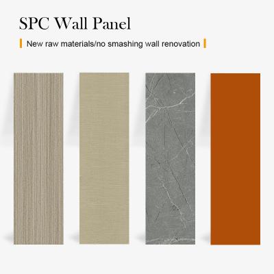 China B1 Fireproof Stone Plastic Composite SPC Wall Panel For Bathroom for sale