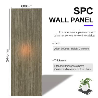 Cina Pannelli da parete SPC pannelli da parete bagno Tavola impermeabile Installazione pannelli di decorazione semplice doccia in vendita