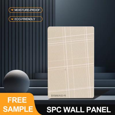 Cina SPC Wall Panel Nuovo design all'ingrosso 600*2440*4mm impermeabile e resistente alle macchie legno-plastico composito eco-friendly home decoration tile per hotel appartamento shopping mall edificio per uffici in vendita