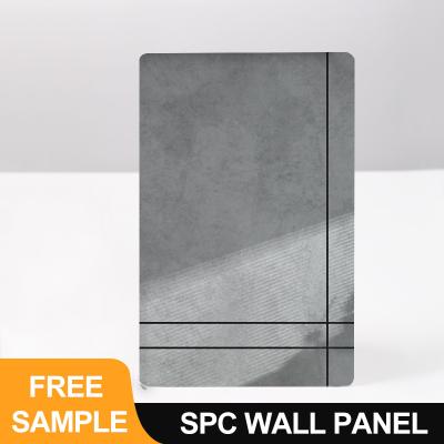 Cina Spc pannelli da parete stock disponibile 600*2440*4mm Pietra impermeabile plastica eco-compatibile imitazione piastrelle ristrutturazione rimodellamento rivestimento installazione rapida per hotel bagno doccia in vendita