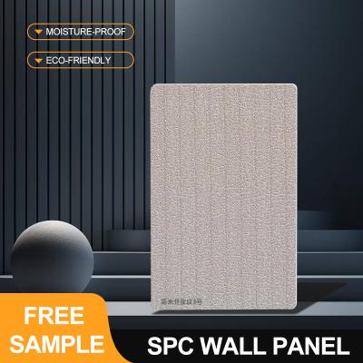 Cina SPC Wall Panel Nuovo design 600*2440*4mm impermeabile e resistente all'usura Pietra Plastica Eco-Friendly Interior Wallboard Foglio di marmo Pietra cristallina Da bagno E doccia in vendita