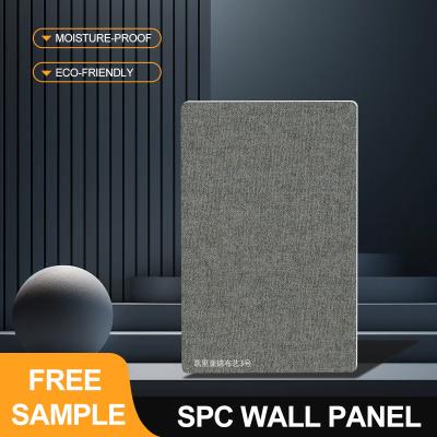China Anti Water SPC Wall Panel Stone Plastic Composite PVC Stone Plastic Cement Board Indoor Decoration For Shower Room for sale