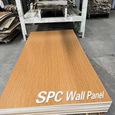 China Popular Design Spc Wall Panels Moisture-proof Wear-resistant Bathroom Wall Panels Eco-friendly Interior Decorative Panels For Hotel for sale