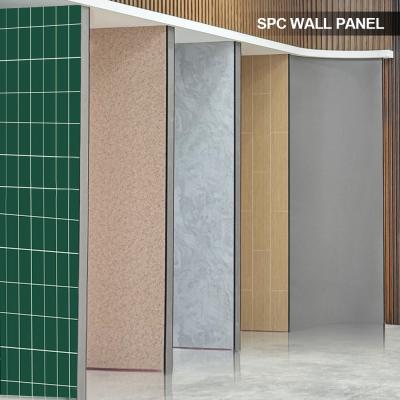 Cina Pannello murale SPC effetto legno stile catena alberghiera, incastro senza giunture, impermeabile, per decorazione interna, per bagno in vendita