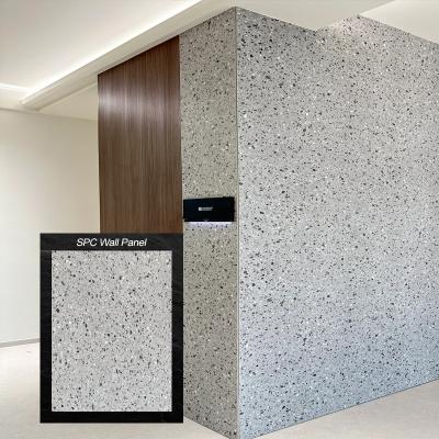 Cina Pannello di parete SPC PVC Plastico Pannello decorativo per interni Pannello impermeabile per bagno Per decorazioni alberghiere e domestiche in vendita