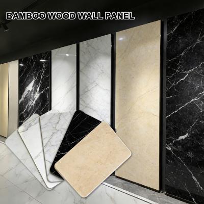 China 5MM/8MM Carbon Crystal Panel Customized UV Board PVC Marble Sheet Wall Panel for Indoor Decor for sale