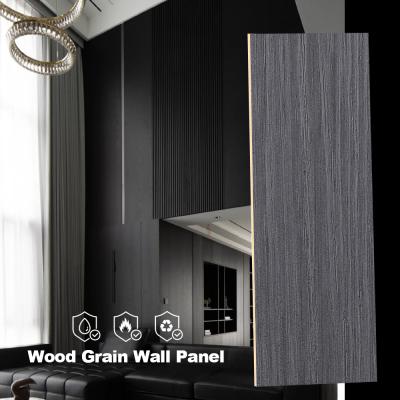 China Customized Waterproof Eco Friendly Wood Grain Bamboo Charcoal Fiber Boards for sale