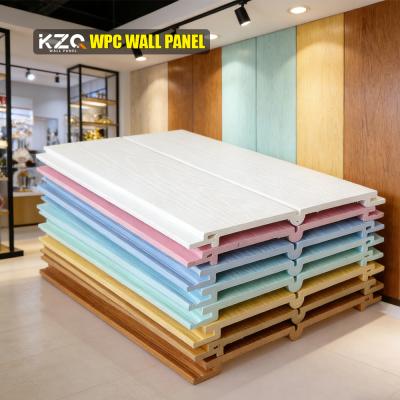 China Wholesale WPC Materials Wall Cladding Exterior Wall Panels/Boards Interior Decoration Wall Cladding for sale