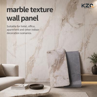 China Premium Waterproof Eco Friendly Marble Wall Panel for Indoor Wall Decoration Home Hotel for sale