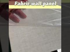 Fabric Texture Apartment free paint 1.22m wide wood veneer bamboo charcoal PVC wall panel