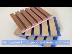 Conference Room Environmental Protection WPC Felt Sound Absorbing Board
