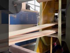 De houten Plastic Samengestelde Aangepaste Comités van het het Vernisje Correcte Ondoordringbaar maken van pvc Houten