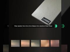 Factory direct sales decorative materials paint-free metal bamboo charcoal wood veneer panels