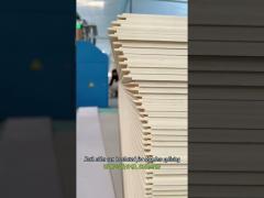 Fireproof Bamboo Wood Fiber Wood Veneer 8MM Interior Marble Wall Panel