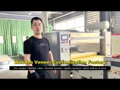 Fabriek directe verkoop bamboe houtskool hout fineer bamboe hout vezel tv achtergrond muur
