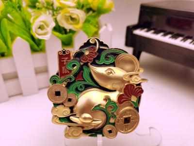 Cina 3D o 2D 5k in lega di zinco Goldplating ha personalizzato eseguire le medaglie in vendita