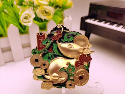 Cina 3D o 2D 5k in lega di zinco Goldplating ha personalizzato eseguire le medaglie in vendita