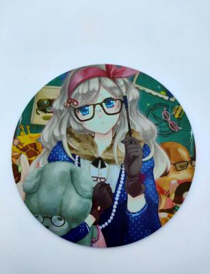 Cina L'abitudine di modo ha modellato l'anime materiale di gomma del PVC di Keychains di tema in vendita