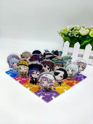 Cina Figure acriliche del supporto dell'OEM, anime acrilico trasparente della persona in piedi in vendita