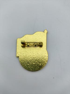 Cina Pin della fibula del metallo di Multioccasion, 	Colori il Pin comunista di riempimento dello smalto in vendita
