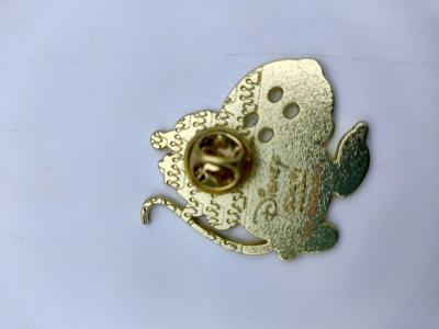 Cina Progettazione di tema di anime di Cinderella Mice Metal Brooch Pin Disney 2D in vendita