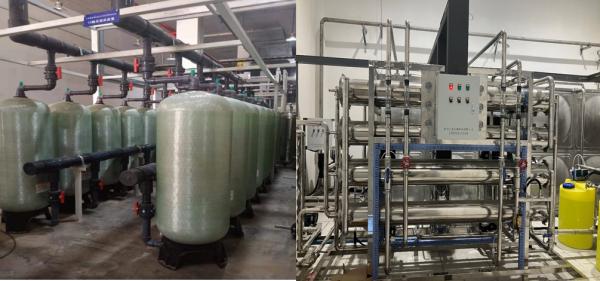 Quality Industrial Large Flow High Purity Water System 18.25MΩ·Cm For Electronic Chip Cleaning for sale