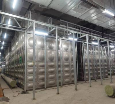 China SUS304 Buried Fire Water Storage Tank for Large Capacity Underground Installation for sale