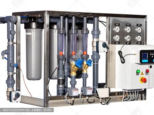 Quality Single Stage RO Reverse Osmosis System Rural Well Water Purification Automatic Unattended Operation for sale