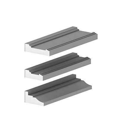 China Customized External Decorative Stucco Foam Window Trim Waist Line Foam Trim for sale