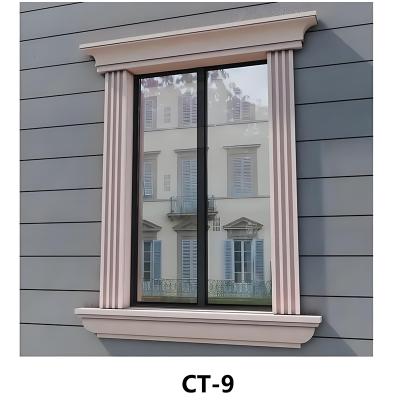 China Architectural Stucco Foam Window Trim Polystyrene Foam High Density For Villa for sale