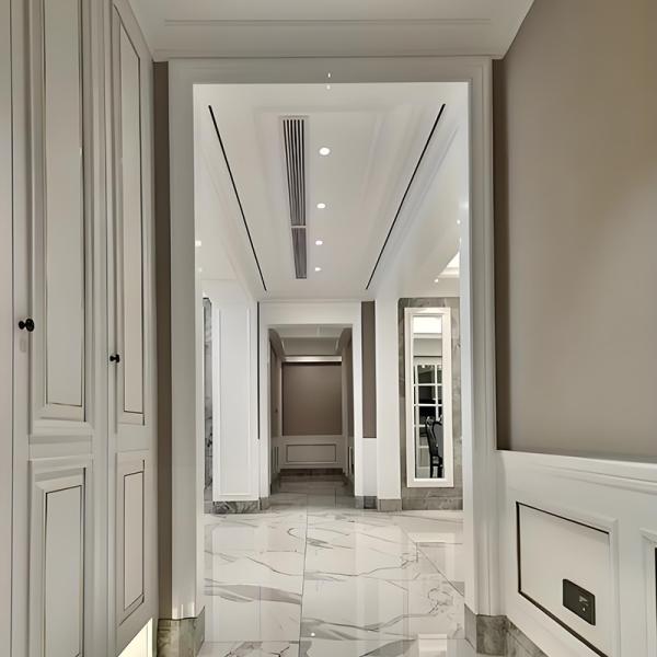 Quality Polyurethane Cornice Door Eps Architectural Mouldings Exterior Decorative Surround For Plain Exterior Doors for sale