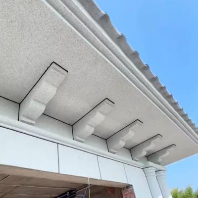 China Concrete Corbel Piece Eave Eps Cornice Moulding For Hotel Made From Gypsum for sale