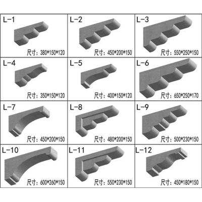 China Eps Decorative Components For Exterior Wall Stucco Foam Moulding Components For Lightweight for sale