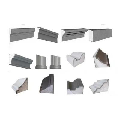 China Eco Friendly Customized Moisture Proof High Density Eps Decoration Wholesale Eps Foam Lines For Villas for sale