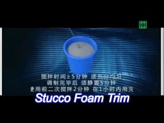 waterproof eps foam cement exterior stucco foam trim plaster roman column pillar window frame
