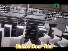 light weight foam cornice eps styrofoam stucco molding exterior 18-22kg/m3 low density