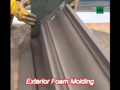 insulated concrete exterior decorative foam molding eps stucco trim profiles