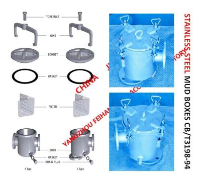 China MARINE RIGHT ANGLE DREDGER - PRODUCTION PROCESS DIAGRAM OF MARINE STAINLESS STEEL RIGHT ANGLE DREDGER BS1080 CB/T3198-94 for sale