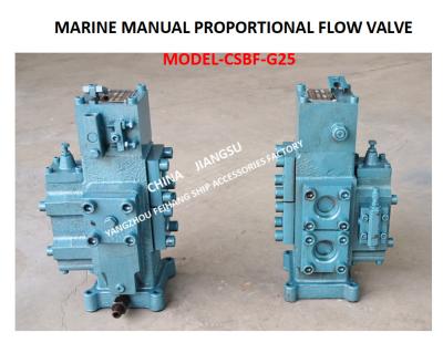 China MARINE MANUAL PROPORTIONAL FLOW DIRECTIONAL COMPOSITE VALVE CSBF-H-G25 for sale